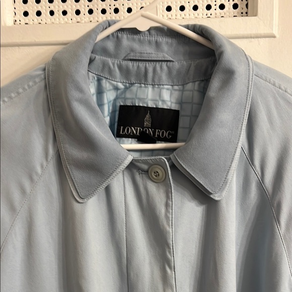 London Fog | Jackets & Coats | London Fog Light Blue Trench Coat | Poshmark